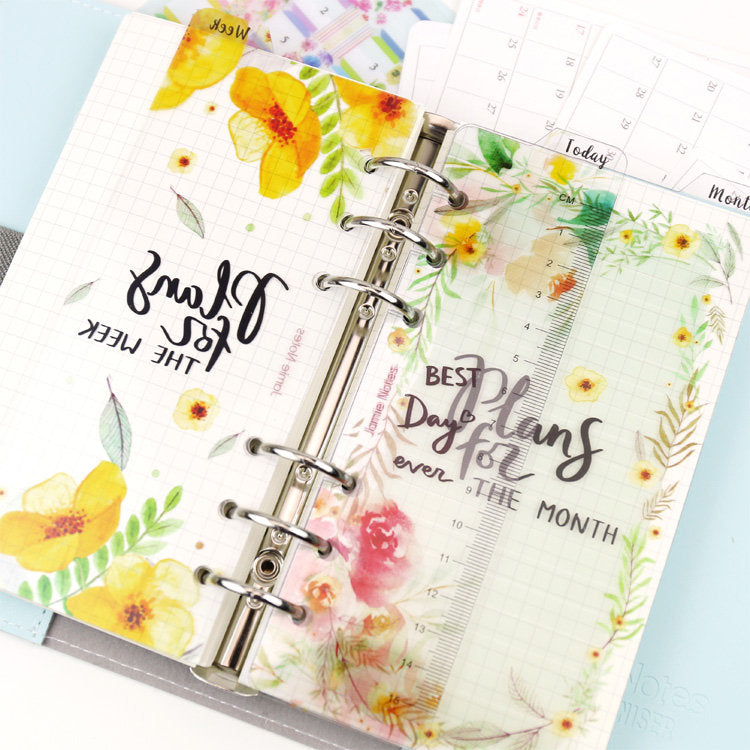 A5/A6 Planner Refills Index Divider / Ruler (Today/Week/Month) – Bujo ...