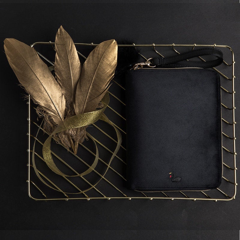 A6 Zippered Velvet Planner with Refillable Notebook – Bujo & Marks